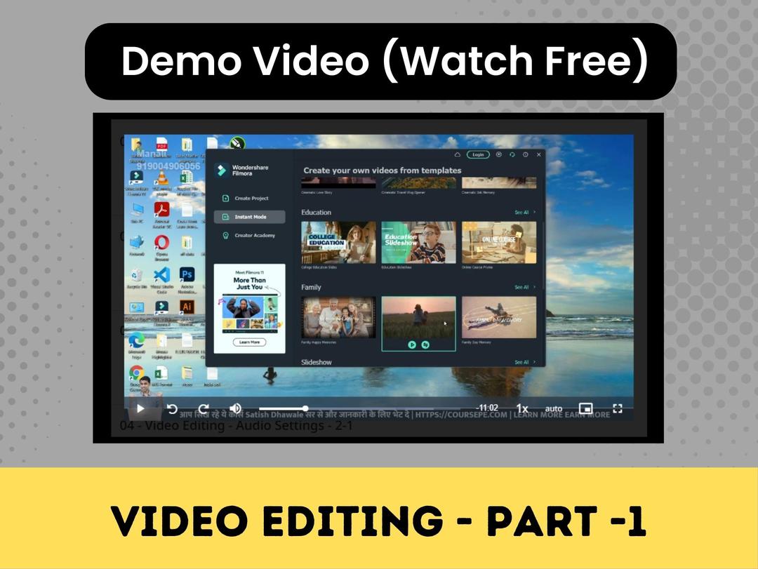 01 - Video Editing - Install Software & Record Pc Screen