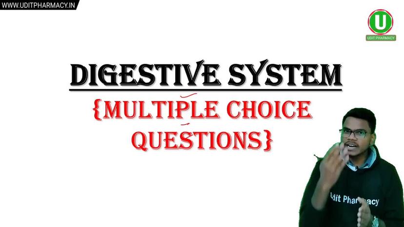 Chapter - 1 Digestive System MCQ